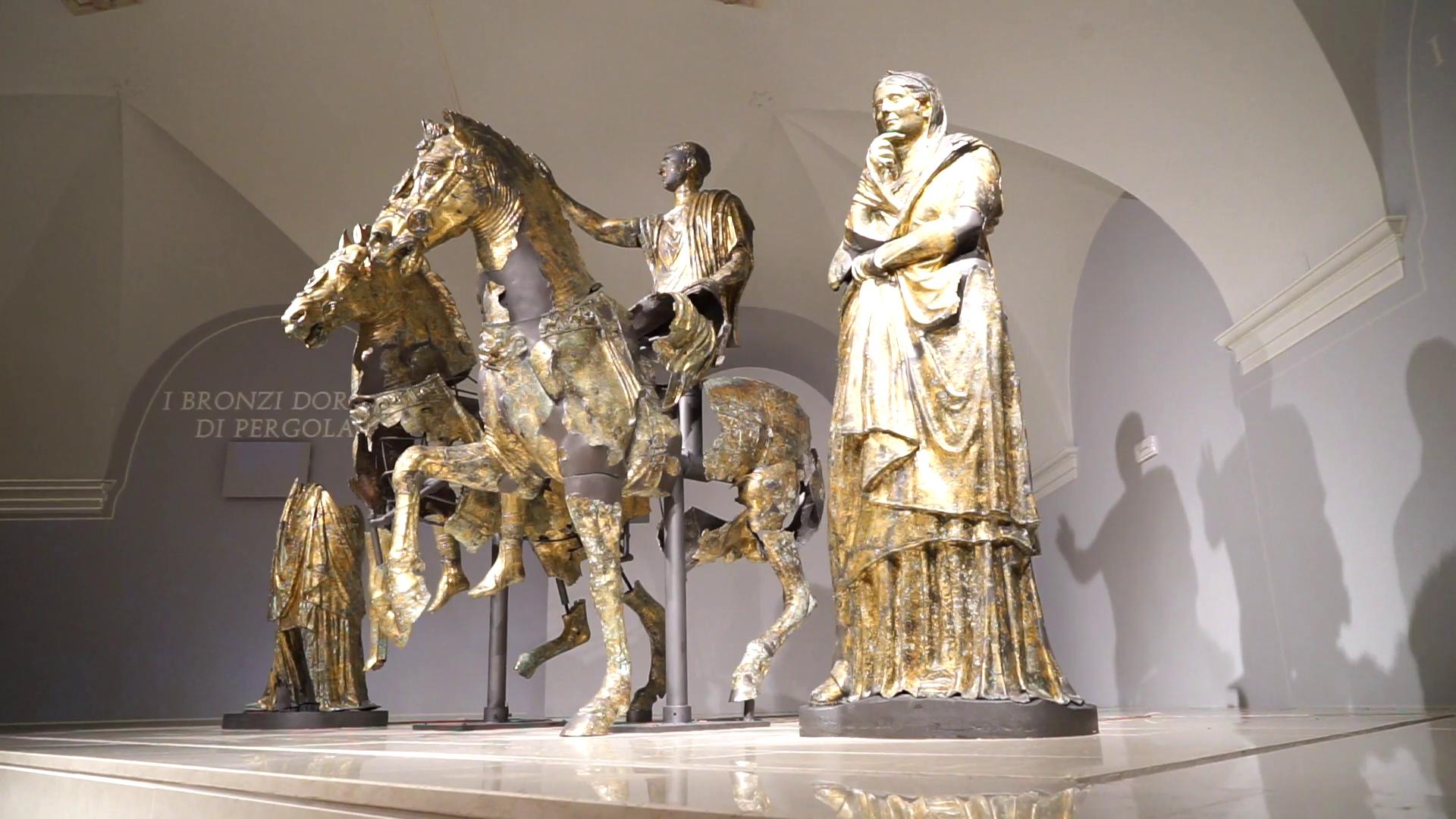 Pergola celebra i Bronzi Dorati a 75 anni dalla scoperta - Cronache Marche