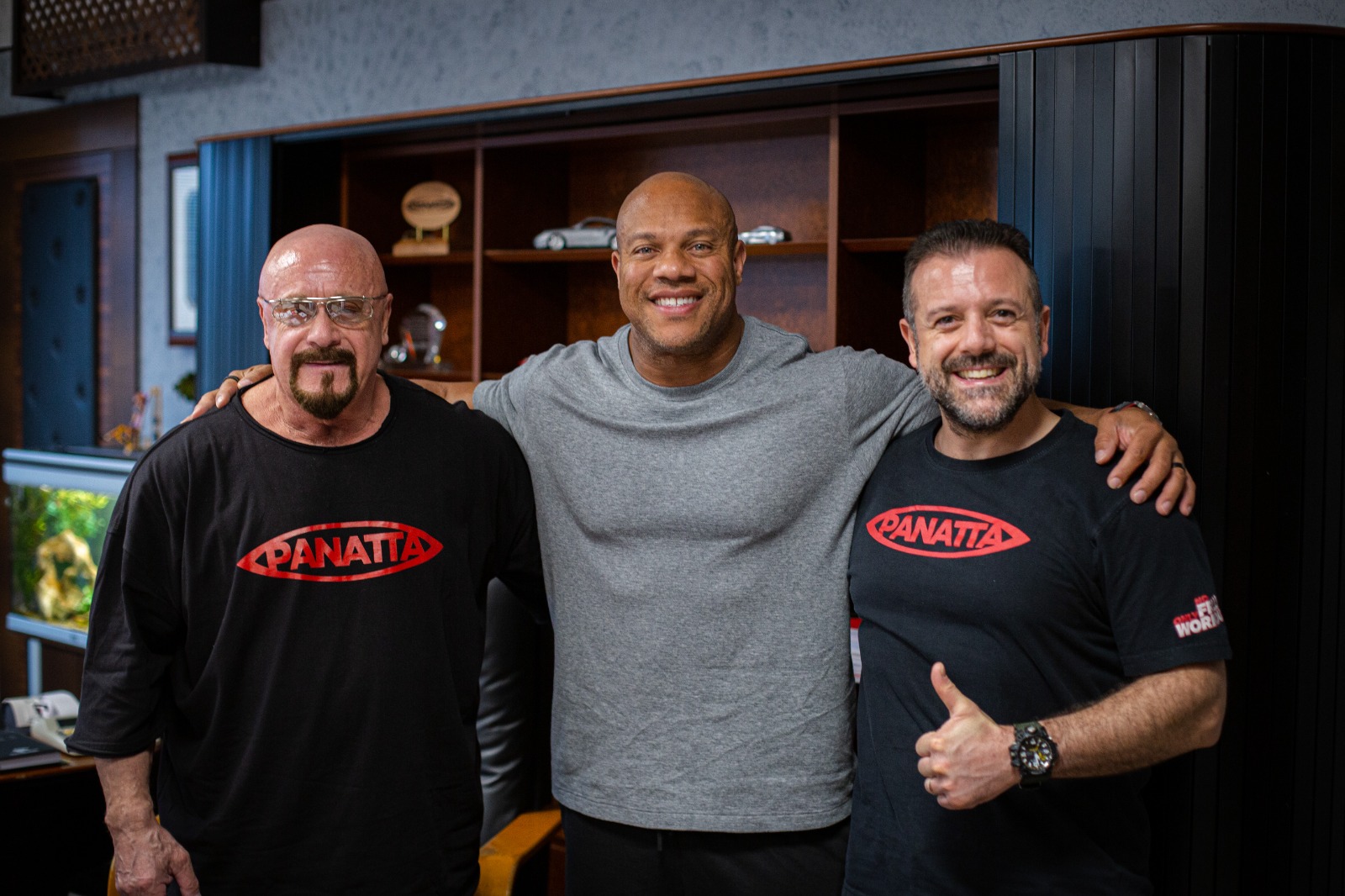 Bodybuilding, Phil Heath in visita alla Panatta - Cronache Marche